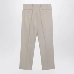 Prada Cotton Trousers - Cream