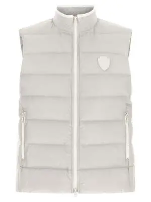 Brunello Cucinelli Heraldic Patch Vest - Gray