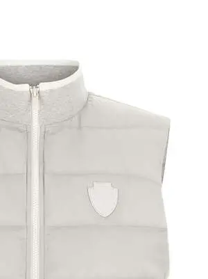 Brunello Cucinelli Heraldic Patch Vest - Gray