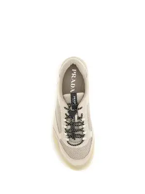 Prada Speedrock Sneakers - Cream