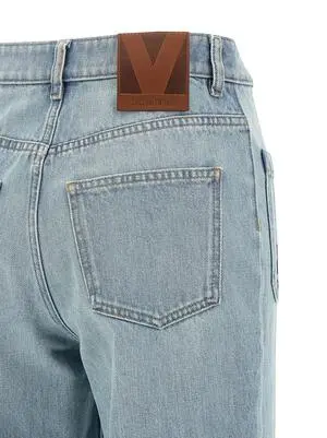Valentino Garavani High Waist Jeans - Blue