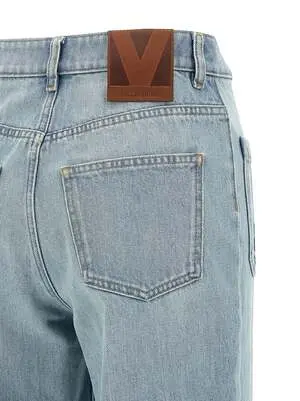 Valentino Garavani High Waist Jeans - Blue