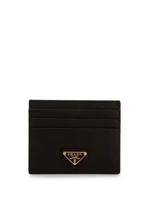 Prada Leather Credit Card Case - Multicolor