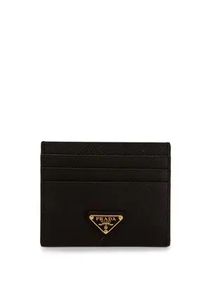Prada Leather Credit Card Case - Multicolor