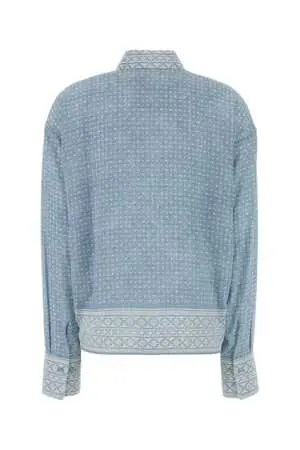ERMANO SCERVINO Ermanno Scervino Printed Silk Shirt