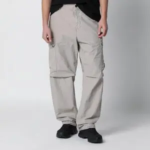 C.P. COMPANY Cotton Cargo Trousers - Gray
