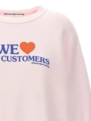 Alexander Wang We Love Our Customers' Sweatshirt