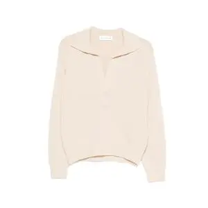Victoria Beckham Neutrals Knitwear Jumpers - Cream