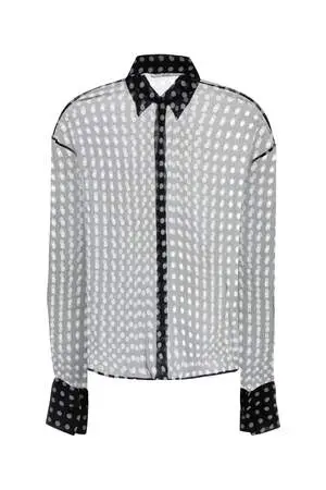 ERMANO SCERVINO Ermanno Scervino Printed Crepe Shirt