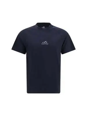 Balenciaga Long-sleeve Layered T-shirt - Blue