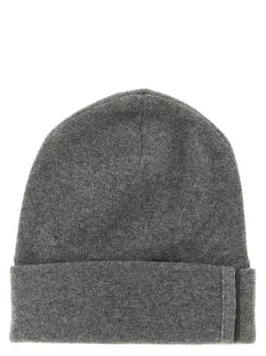 Brunello Cucinelli Monile' Beanie - Gray