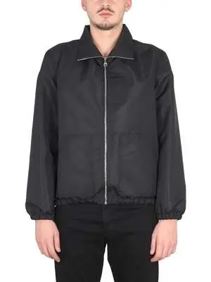 Alexander McQueen Jacket With Logo - Black