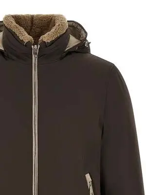 Brunello Cucinelli Detachable Hood Down Jacket