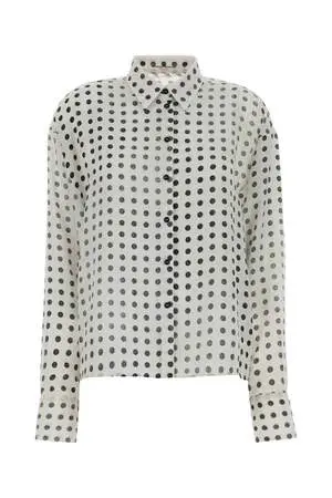 ERMANO SCERVINO Ermanno Scervino Printed Silk Shirt - Multicolor