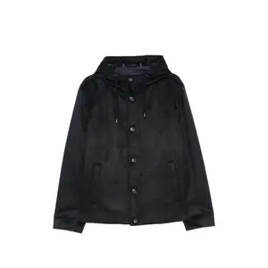 Herno Hooded Jacket - Blue