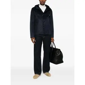 Herno Hooded Jacket - Blue
