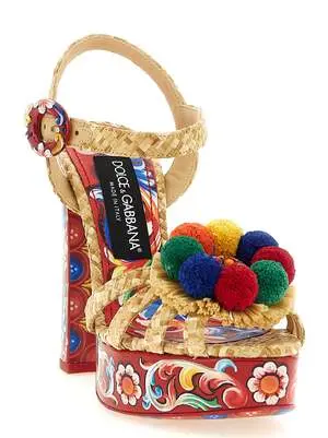 Dolce & Gabbana Keira' Sandals - Multicolor