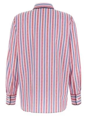 Etro Cotton Jacquard Fil Coupé Shirt