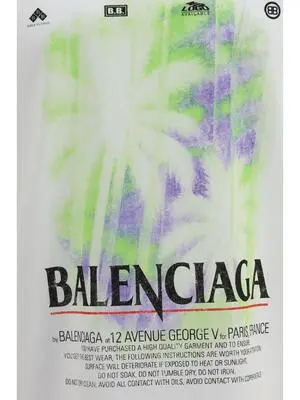 Balenciaga Printed Cotton T-shirt