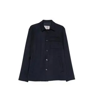 Herno Jackets Shirt Jackets - Blue