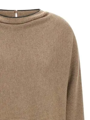 Brunello Cucinelli Precious Collar' Dress
