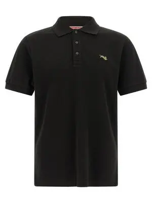 Kenzo Happy Tiger' Polo Shirt - Black