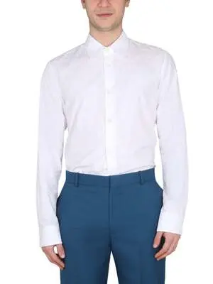 Alexander McQueen Graffiti Logo Shirt - White