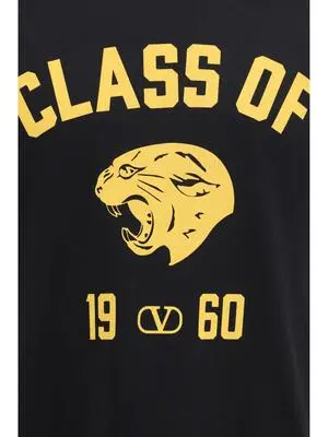 Valentino Garavani Panther Print Cotton T-shirt