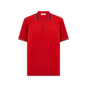 FERRAGAMO Polo Shirts - Red