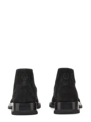 Alexander McQueen Suede Boot - Black