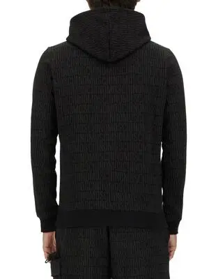Moschino Sweatshirt With All Over Logo