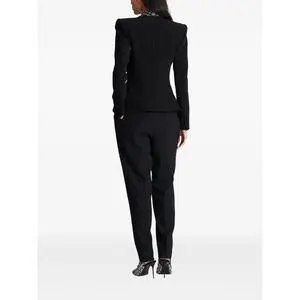 Balmain Embroidered Lapel Blazer