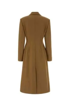 Balenciaga Wool Blend Coat - Brown