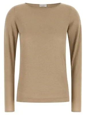 Brunello Cucinelli Brunello Cucinelli Women 'Sparkling' Sweater Cream