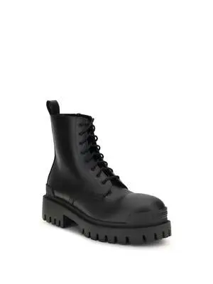 Balenciaga Strike Lace-up Boots