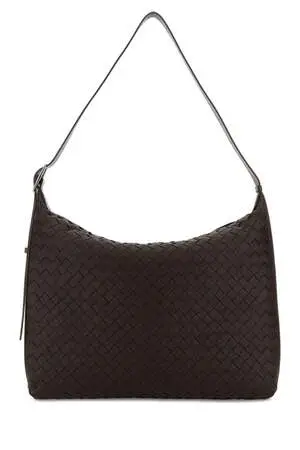 Bottega Veneta Traveller Shoulder Bag - Brown