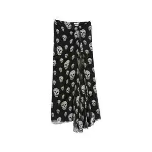 Alexander McQueen Skirts Asymmetric & Draped Skirts - Black