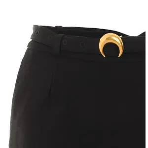 MARINE SERRE Belted Shorts