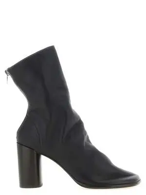 LEMAIRE Glove' Ankle Boots - Brown