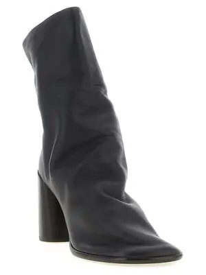 LEMAIRE Glove Ankle Boots - Brown