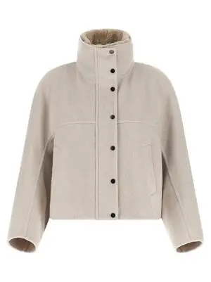 Brunello Cucinelli Cropped Coat