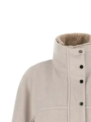 Brunello Cucinelli Cropped Coat