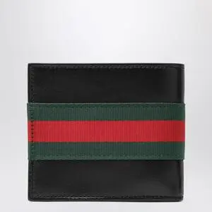 Gucci Web Trademark Bi-fold Wallet