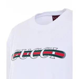 Gucci Web Print T-shirt