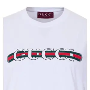 Gucci Web Print T-shirt