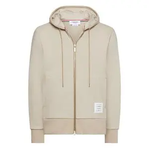 Thom Browne Neutrals Sweaters & Knitwear Hoodies - Cream