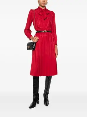 Gucci Silk Midi Skirt