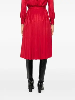 Gucci Silk Midi Skirt