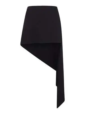 Alaïa Asymmetric Wool Skirt