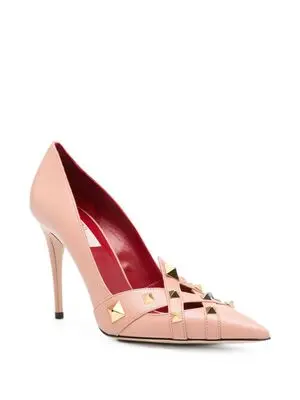 Valentino Garavani Studdy Leather Pumps